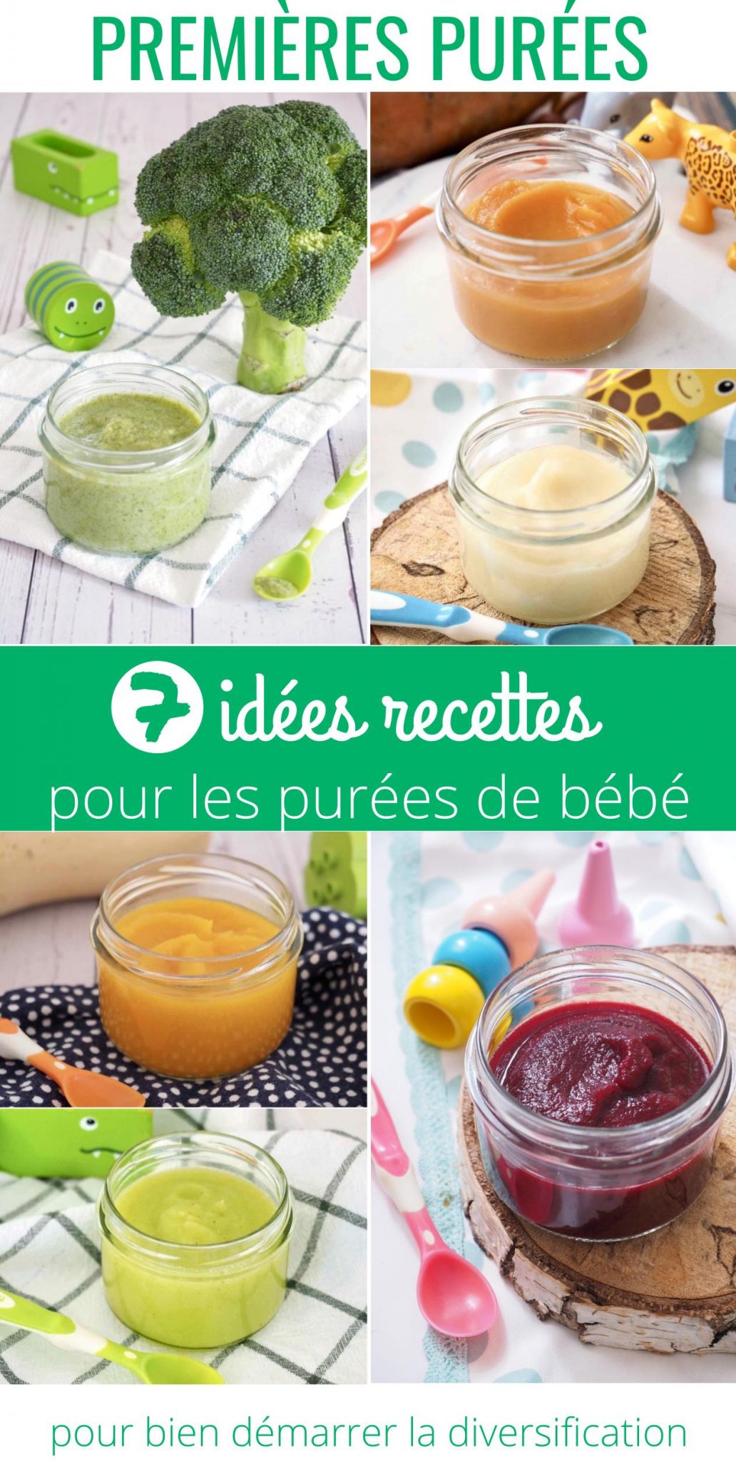 Première purée de bébé : 7 idées recettes - Cuisinez pour bébé