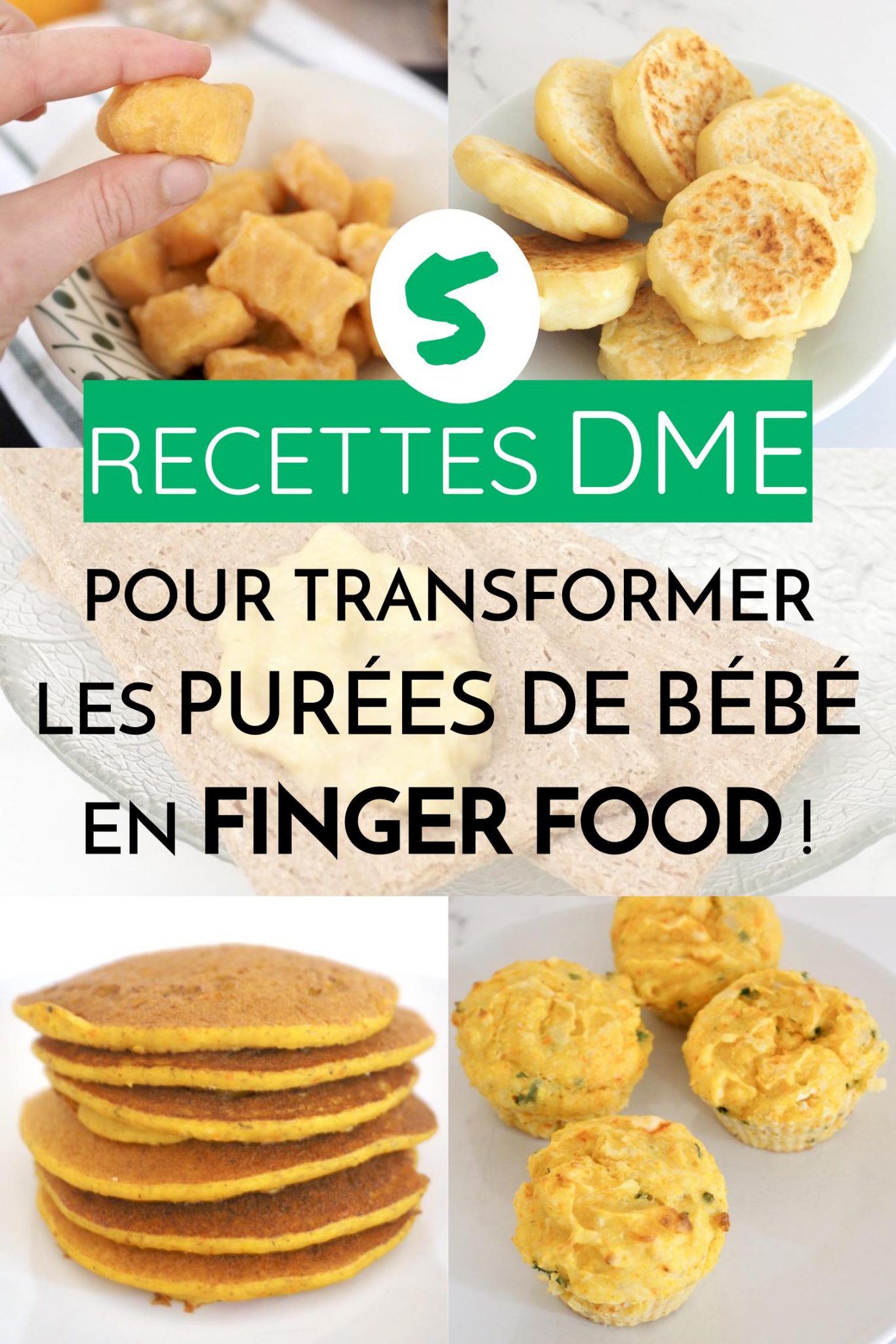 Transformer une purée en finger food - Cuisinez pour bébé