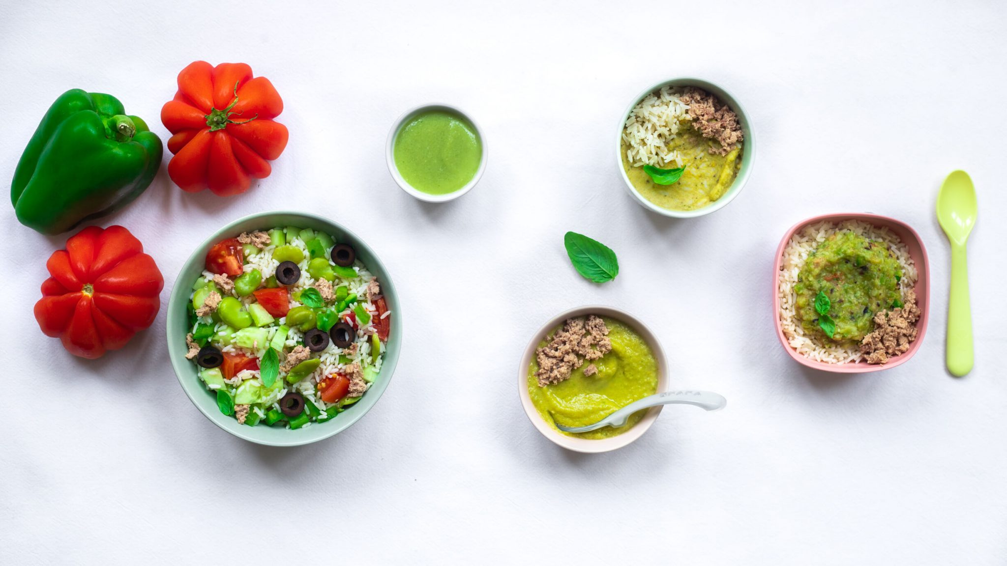 Salade de riz à la niçoise (pour bébé et toute la famille) - Cuisinez ...