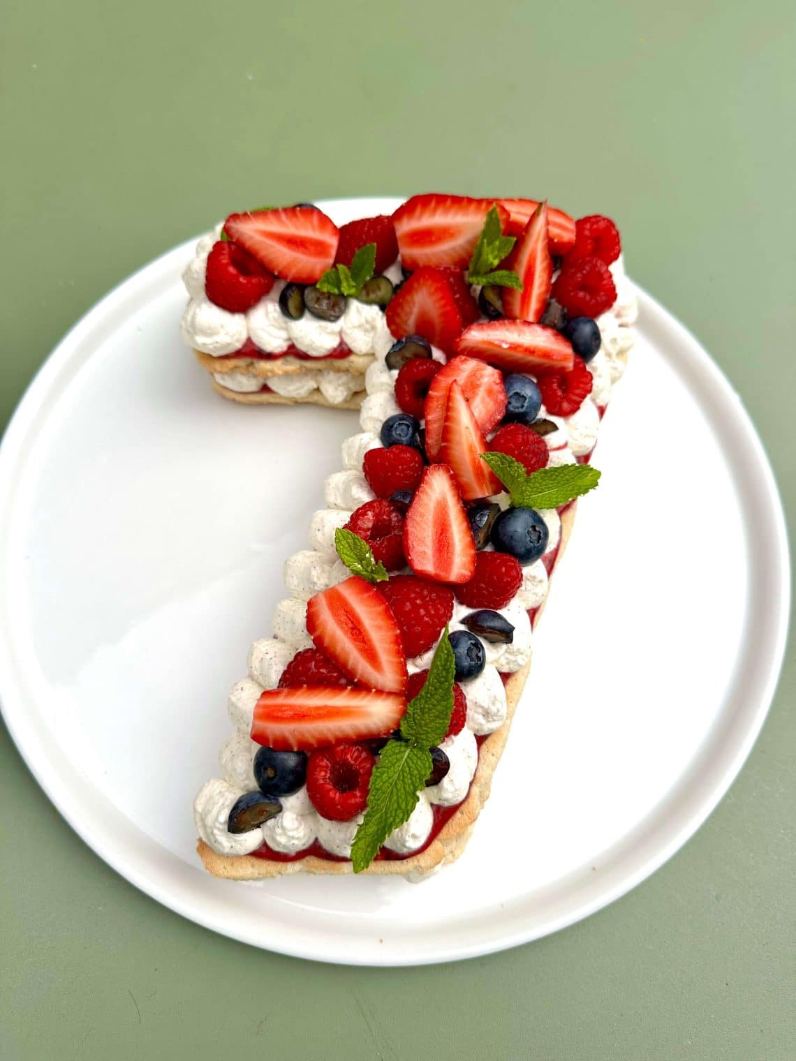 Number cake d'anniversaire pour bébé - Cuisinez pour bébé