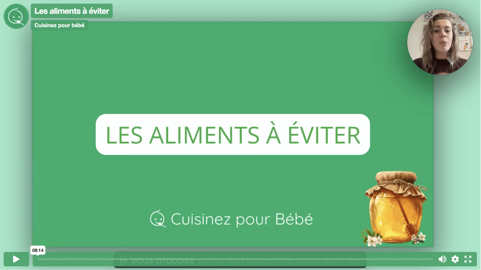 Les aliments à éviter - Cuisinez pour bébé